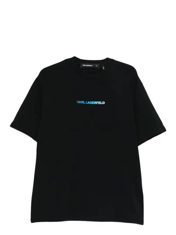 Karl Lagerfeld Logo-print T-shirt - Black