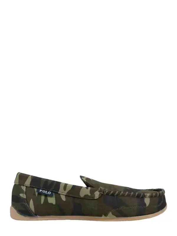 Polo Ralph Lauren Declan Camouflage-print Loafers - Green