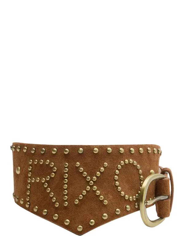 Rixo Lorelei Belt - Brown