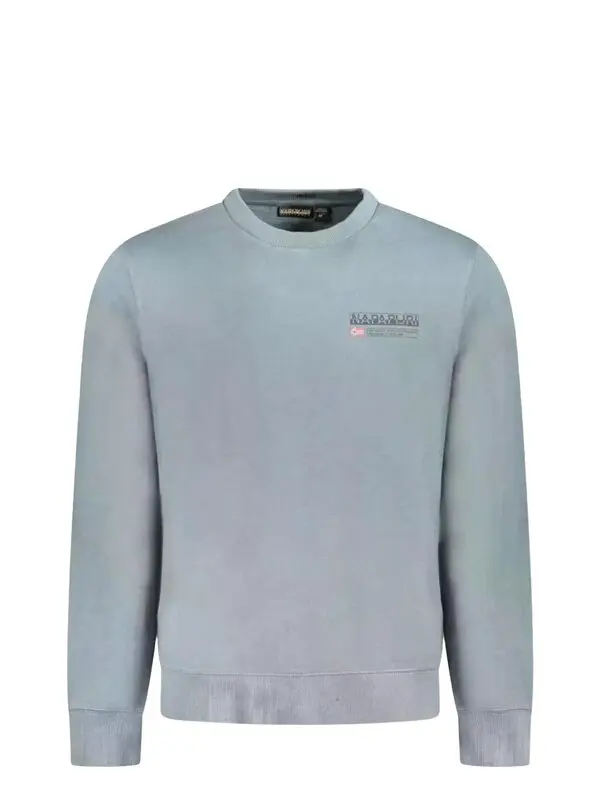 NAPAPIJRI Logo-print Crew-neck Sweatshirt - Grey