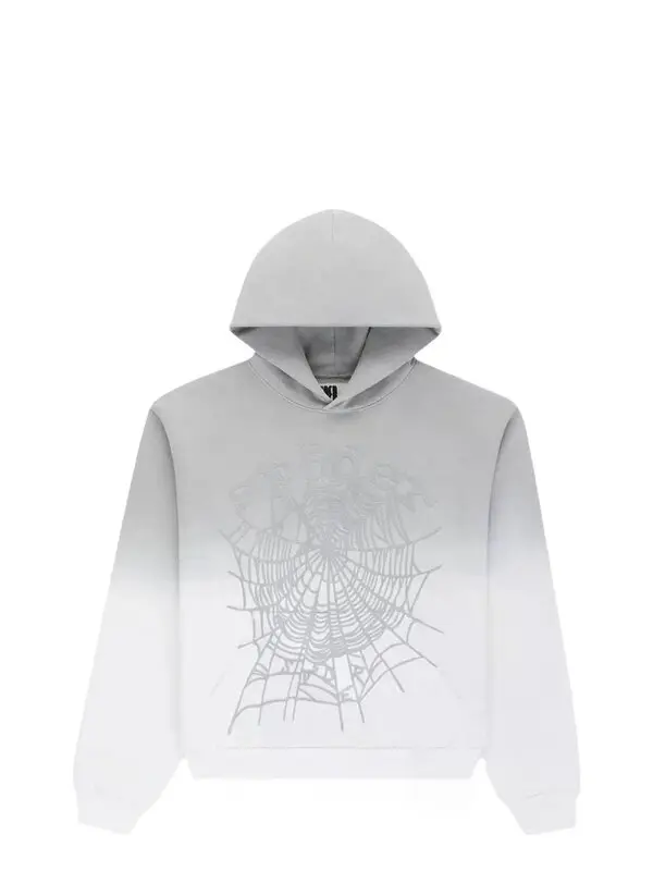 SP5DER Og Web V2 Ombré Hoodie - Grey