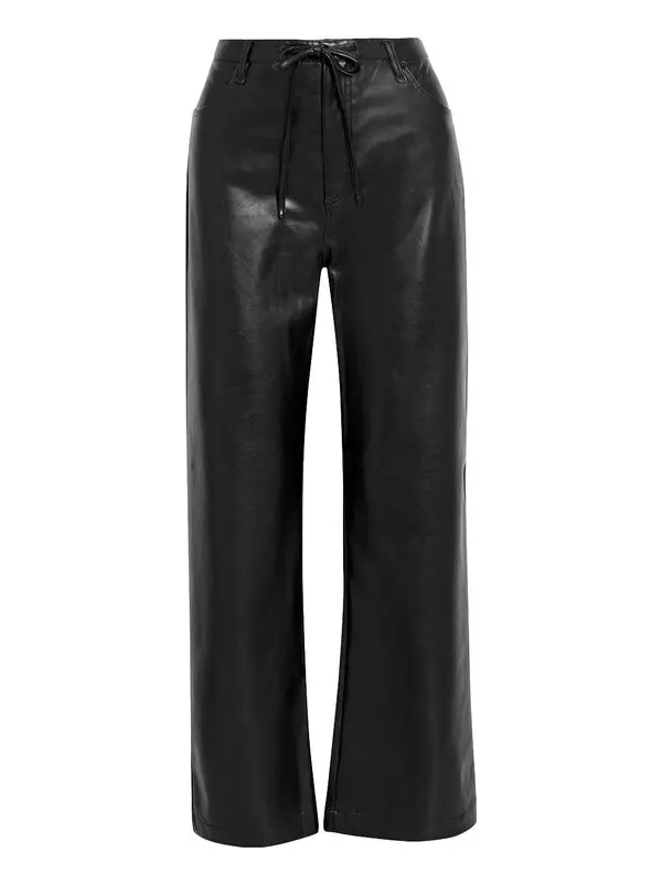 Rag & Bone Phoebe Straight-leg Pants - Black