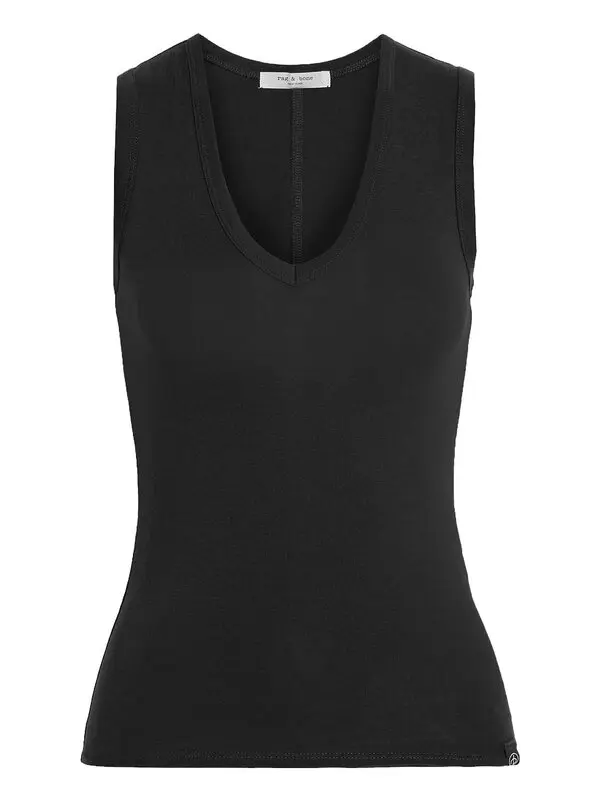 Rag & Bone Lucy Jersey Tank - Black