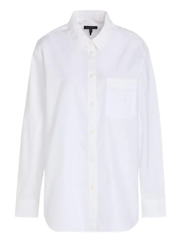 Rag & Bone Cotton-poplin Shirt - White