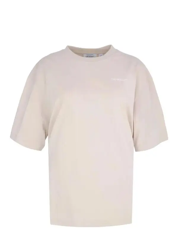 Off-White Arrow-print T-shirt - Neutrals