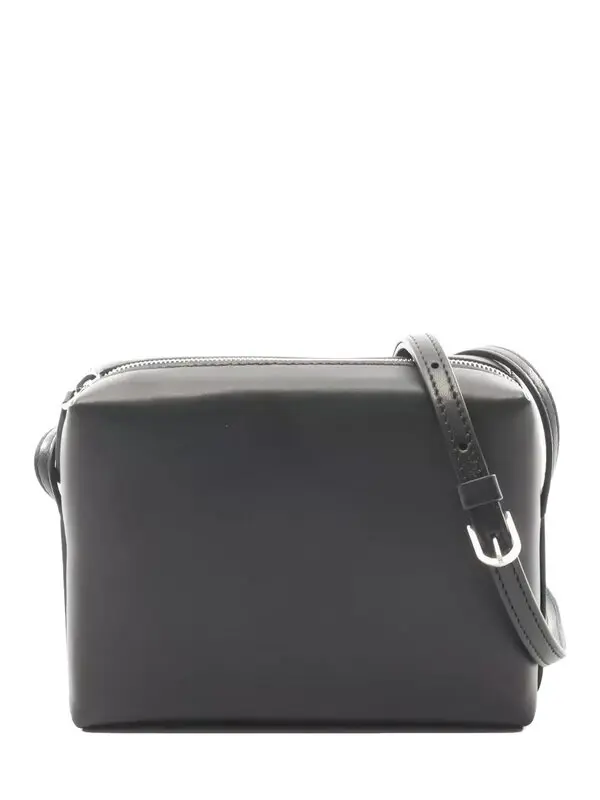 THE ROW Regent Leather Crossbody Bag - Black