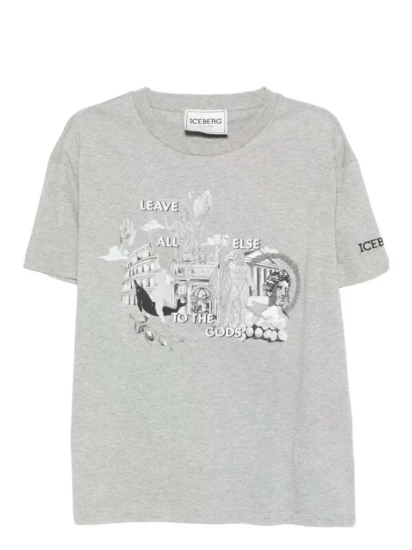 Iceberg Graphic-print T-shirt - Grey