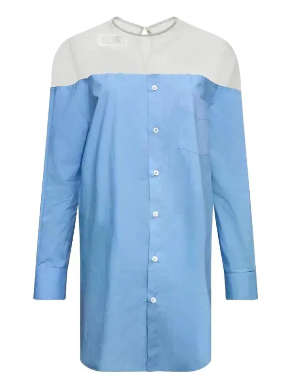 MAISON MARGIELA Panel Shirt - Blue