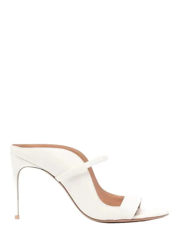 Philosophy Di Lorenzo Serafini X Malone Souliers Double-strap Leather Sandals - White