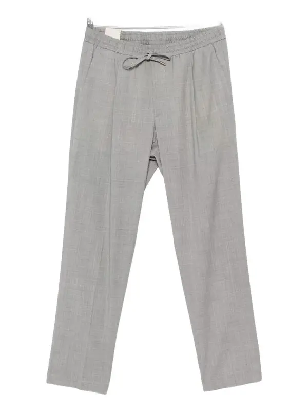 BRIGLIA 1949 Wimbledon Drawstring Trousers - Grey