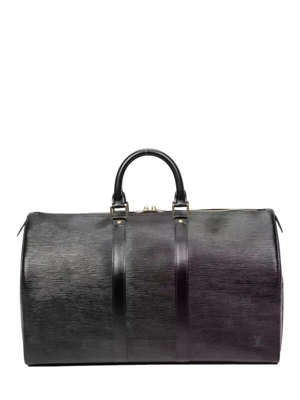 LOUIS VUITTON Epi Keepall Holdall - Black