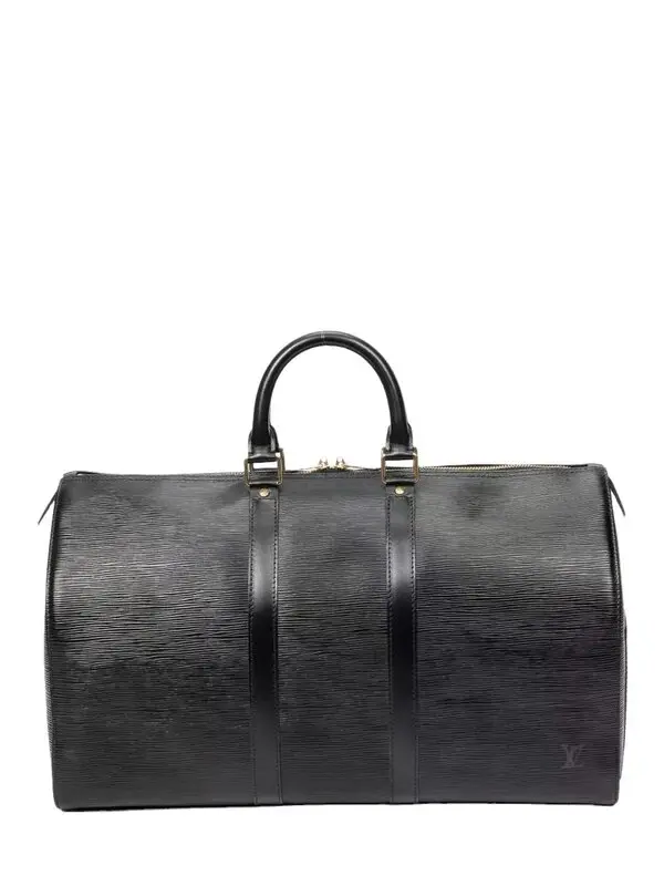 LOUIS VUITTON Epi Keepall Holdall - Black