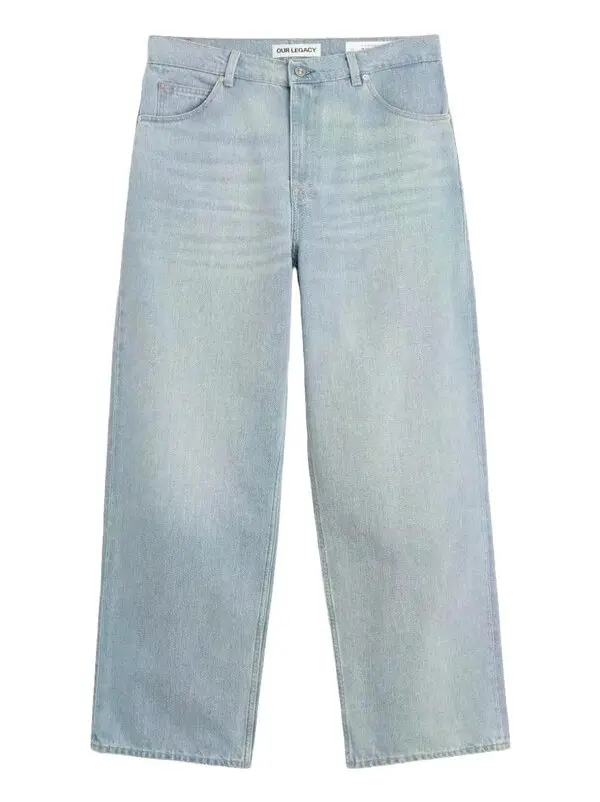 Our Legacy Vast Cut Straight-leg Jeans - Blue