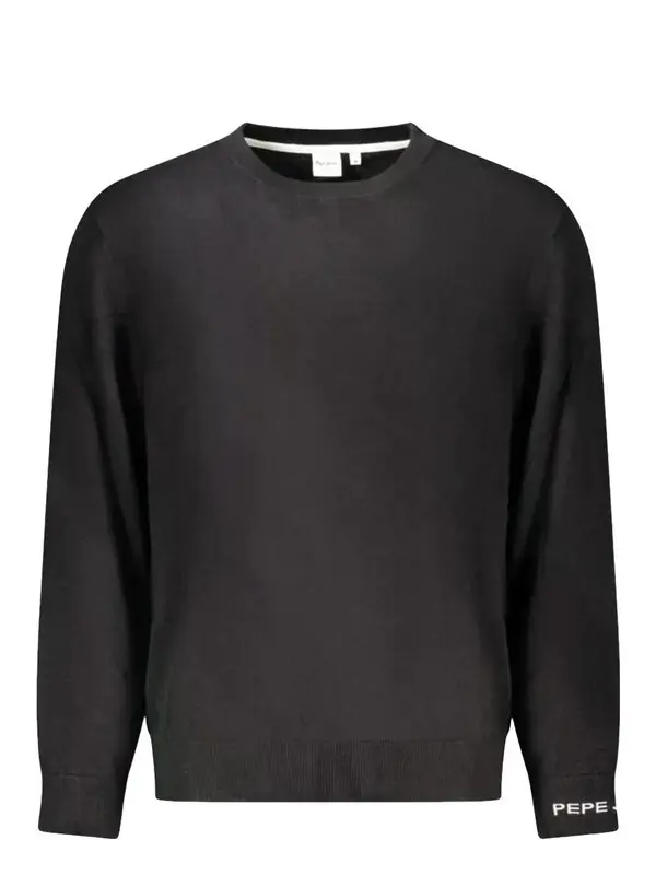 Pepe Jeans Crew-neck Long-sleeve Sweater - Black
