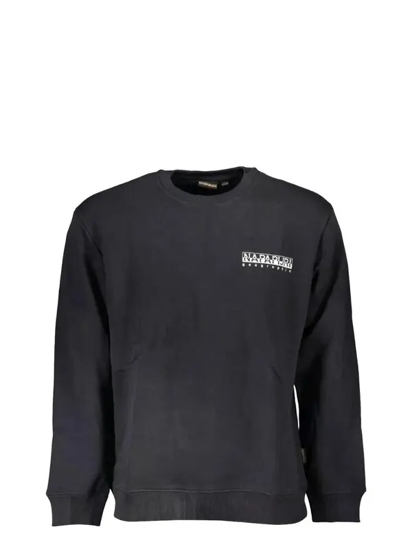 NAPAPIJRI Logo-print Crew-neck Sweatshirt - Black