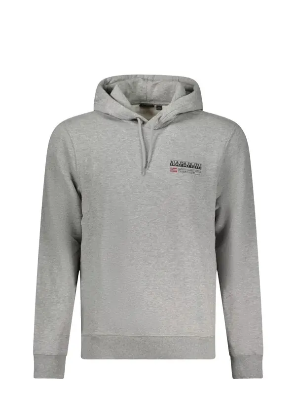 NAPAPIJRI Logo-print Drawstring Hoodie - Grey