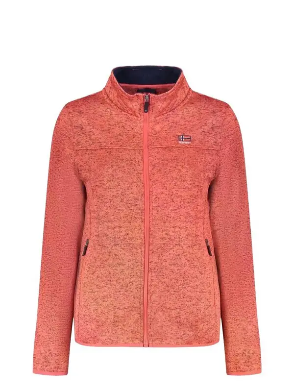 NORWAY 1963 Zip-up Sweatshirt - Red