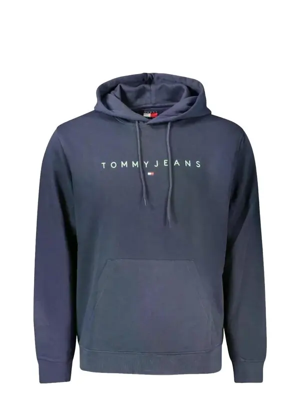 Tommy Hilfiger Logo-embroidered Hoodie - Blue