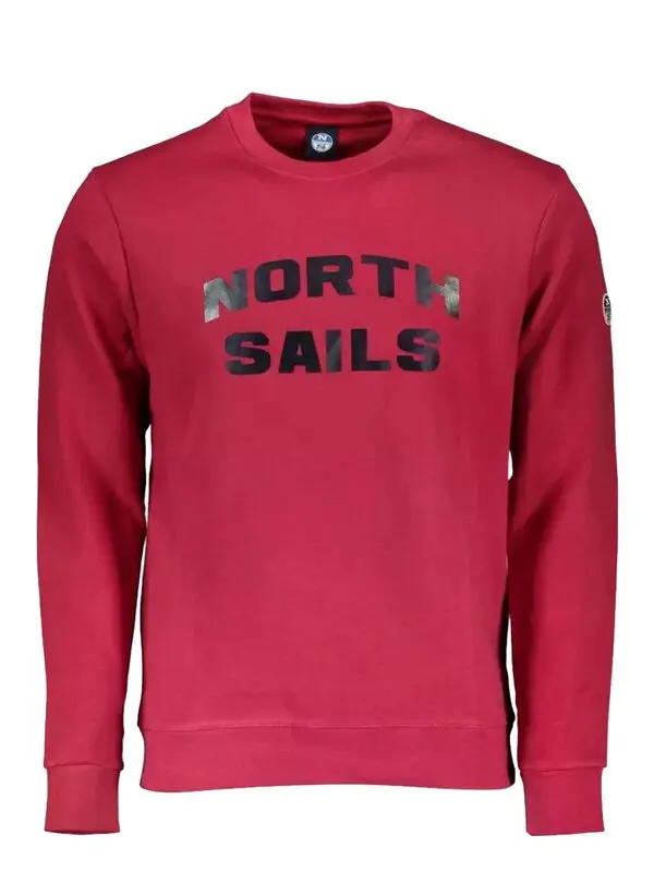 NORTH SAILS Logo-print Crew-neck Sweater - Red