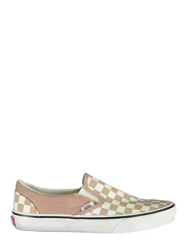 VANS Classic Slip-on Checkerboard Sneakers - Neutrals