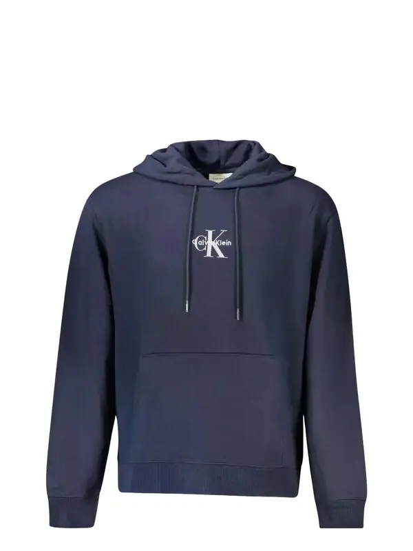 Calvin Klein Logo-print Hoodie - Blue