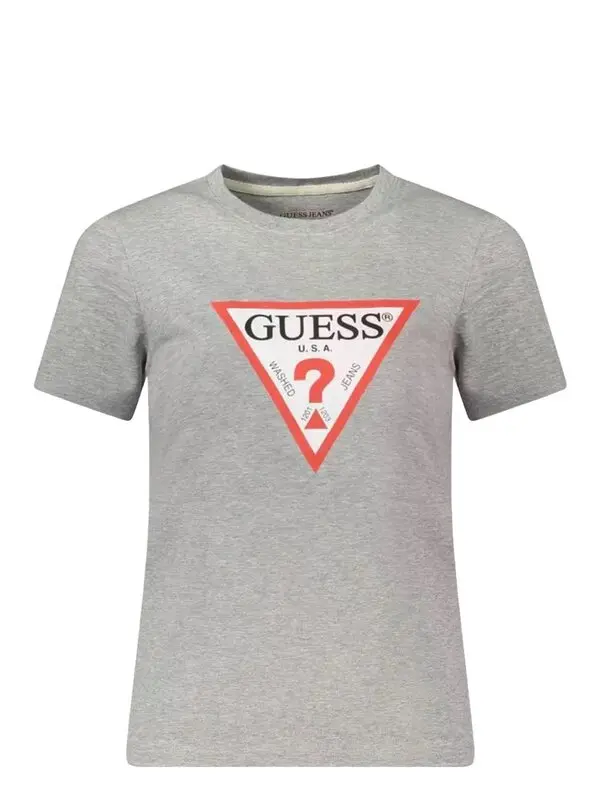 Guess Logo-print T-shirt - Grey