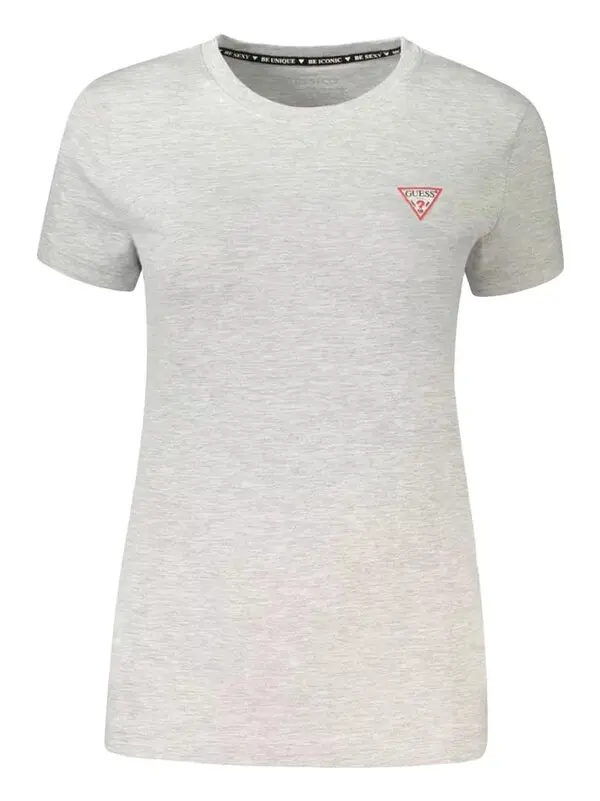 Guess Logo-patch T-shirt - Grey