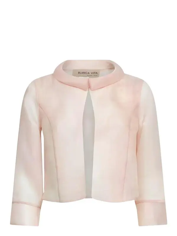 BLANCA VITA Bainka Funnel-neck Jacket - Pink