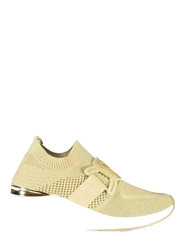 LAURA BIAGIOTTI Logo-plaque Platform Sneakers - Neutrals