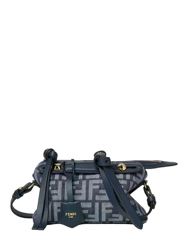 Fendi Denim Shoulder Bag - Blue