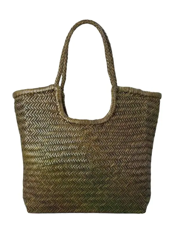 Dragon Diffusion Leather Tote Bag - Green