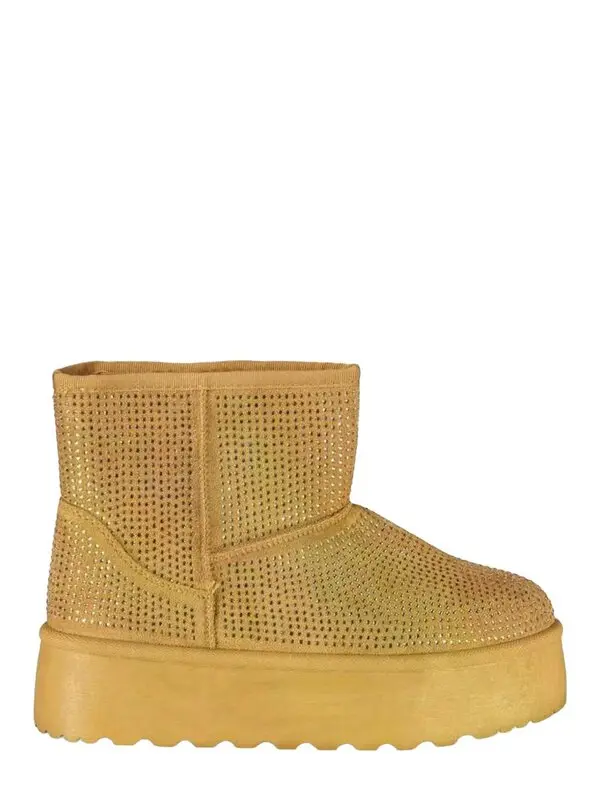 LAURA BIAGIOTTI Rhinestone-embellished Ankle Boots - Neutrals