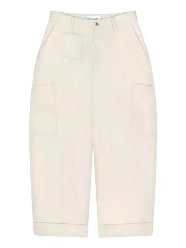 Givenchy Multi-pocket Cargo Pants - White