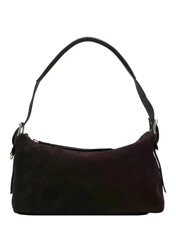 LEMAIRE Suede Shoulder Bag - Brown