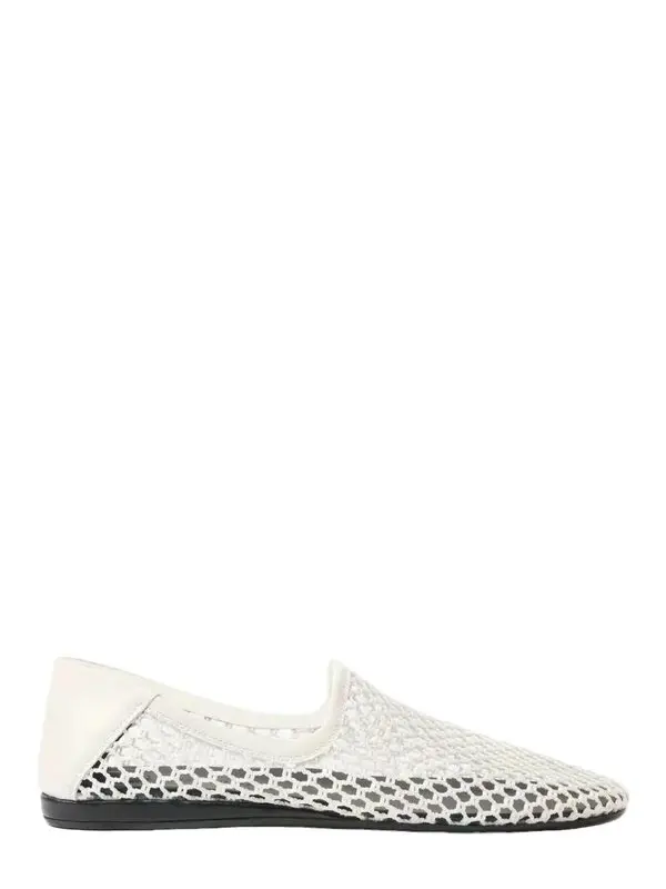 Jacquemus Les Pantoufles Mesh Loafers - White