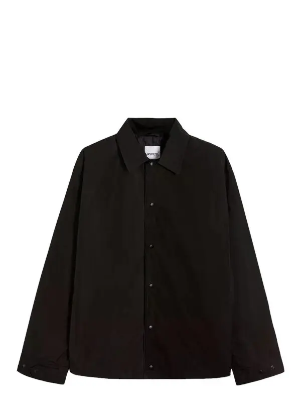 Aspesi Waterproof Shirt Jacket - Black
