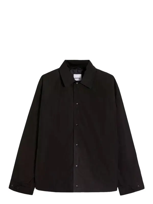 Aspesi Waterproof Shirt Jacket - Black