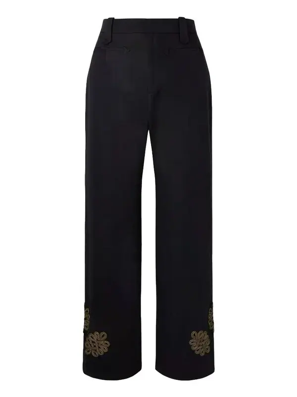 BODE Straight-leg Trousers - Blue