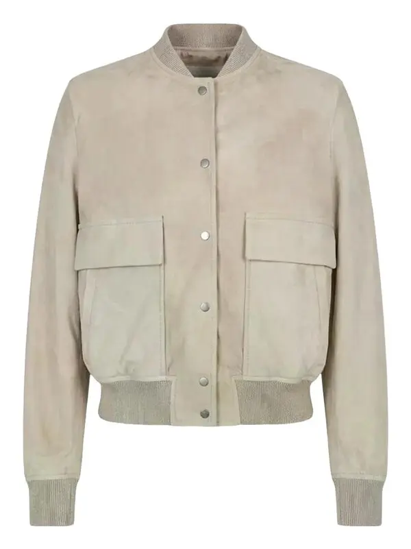 SALVATORE SANTORO Bomber Jacket - Neutrals