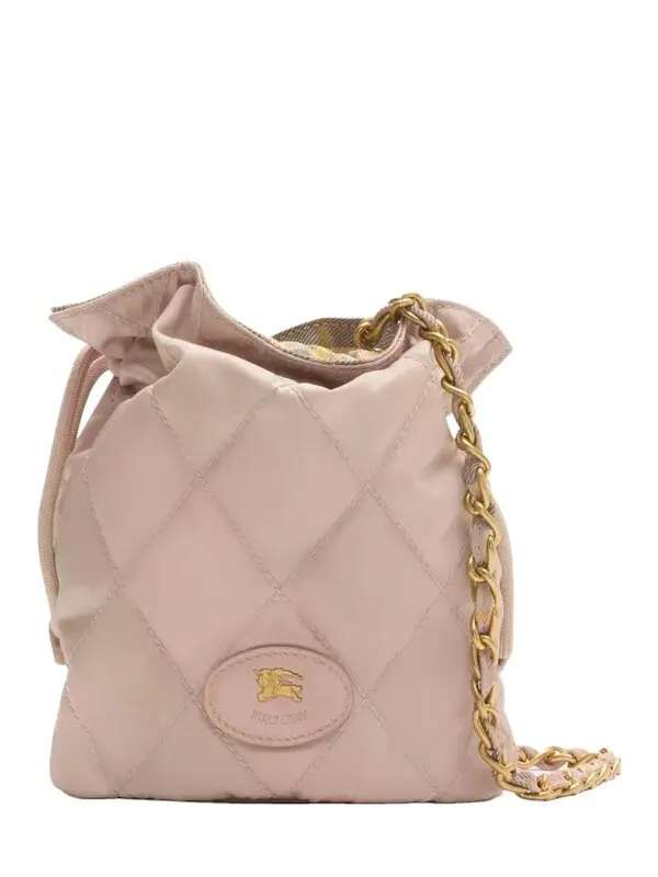 Burberry Horseshoe Reversible Pouch - Pink