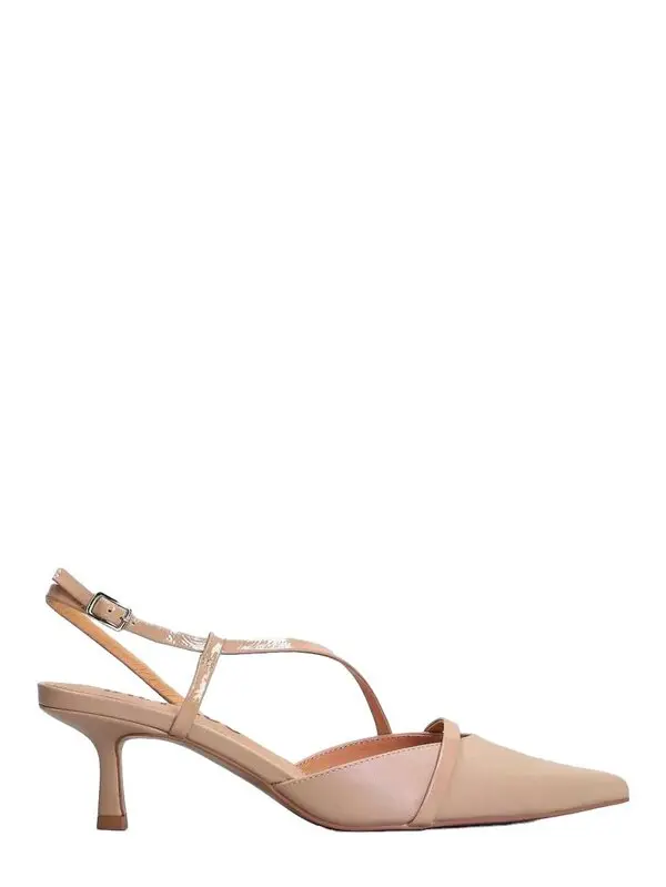 BIBI LOU Zire Patent-finish Slingback Pumps - Pink
