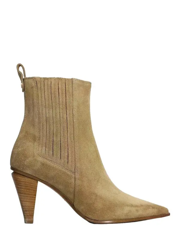 Roberto Festa Nova Suede Ankle Boots - Neutrals