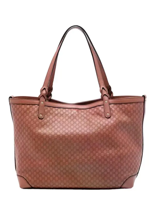 Gucci Medium Craft Tote Bag - Brown