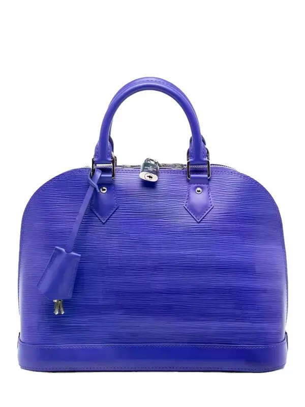 LOUIS VUITTON 2013 Epi Alma Pm Handbag - Purple