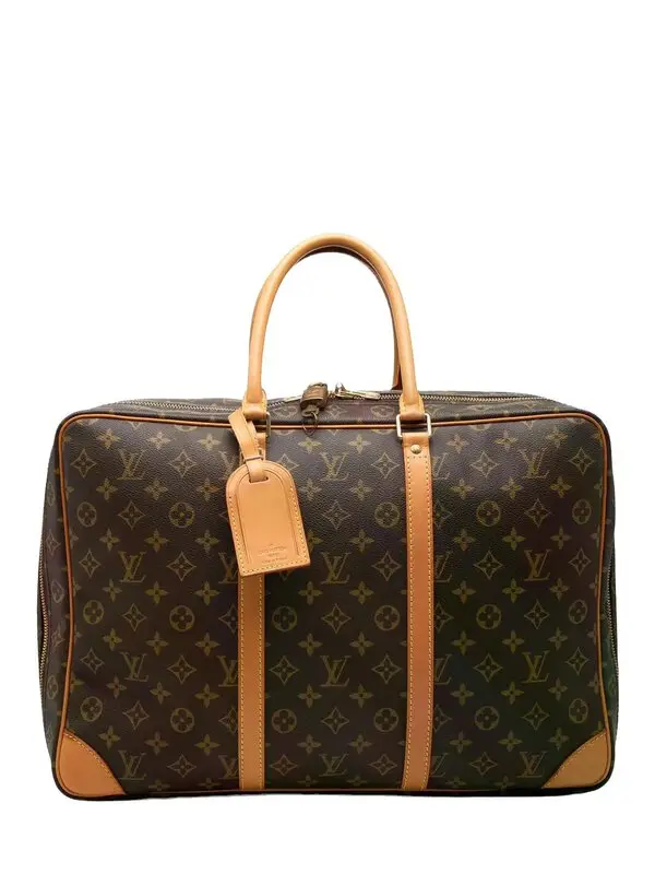 LOUIS VUITTON 1997 Monogram Sirius 45 Travel Bag - Brown