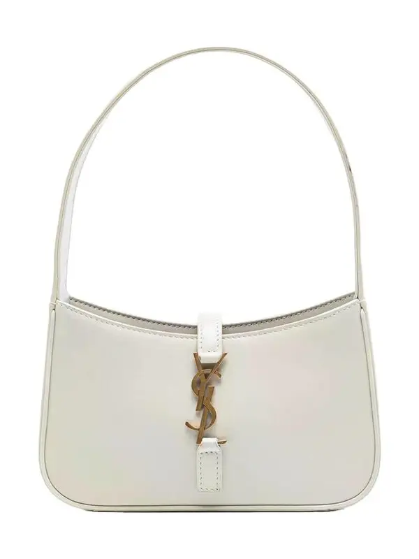 Saint Laurent 2022 Le 5 A 7 Mini Shoulder Bag - White
