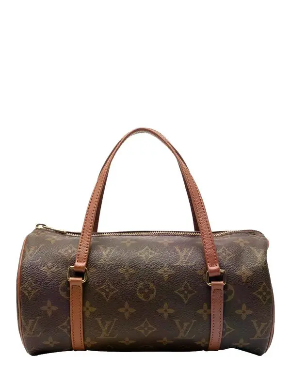 LOUIS VUITTON 1993 Monogram Papillon 26 Handbag - Brown