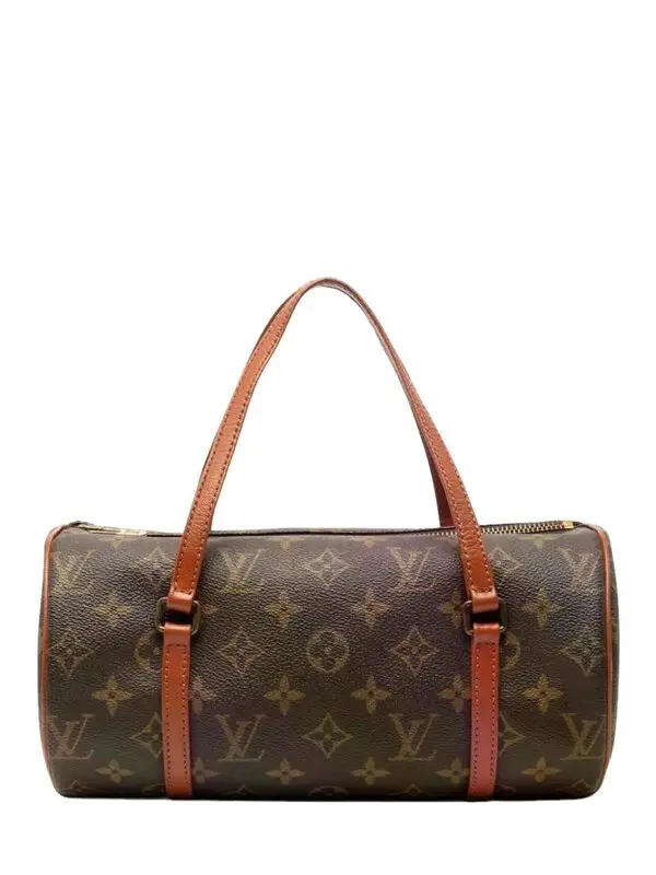 LOUIS VUITTON 1986 Monogram Papillon 26 Handbag - Brown