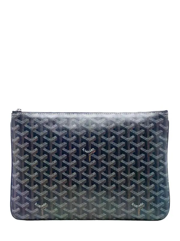 Goyard 2016 Ine Senat Mm Clutch Bag - Blue