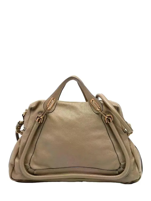 Chloé 2000-2002 Large Paraty Satchel - Brown